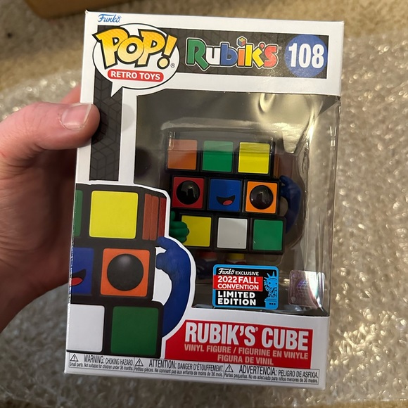 Funko | Toys | Rubiks Pop Rubiks Cube Funko Pop | Poshmark